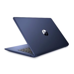 hp 2022 stream 14" hd thin and light laptop, intel celeron n4000 processor, 4gb ram, 64gb emmc, hdmi, webcam, wifi, bluetooth, 1 year microsoft 365, windows 10 s, royal blue, w/ift 32gb flash drive