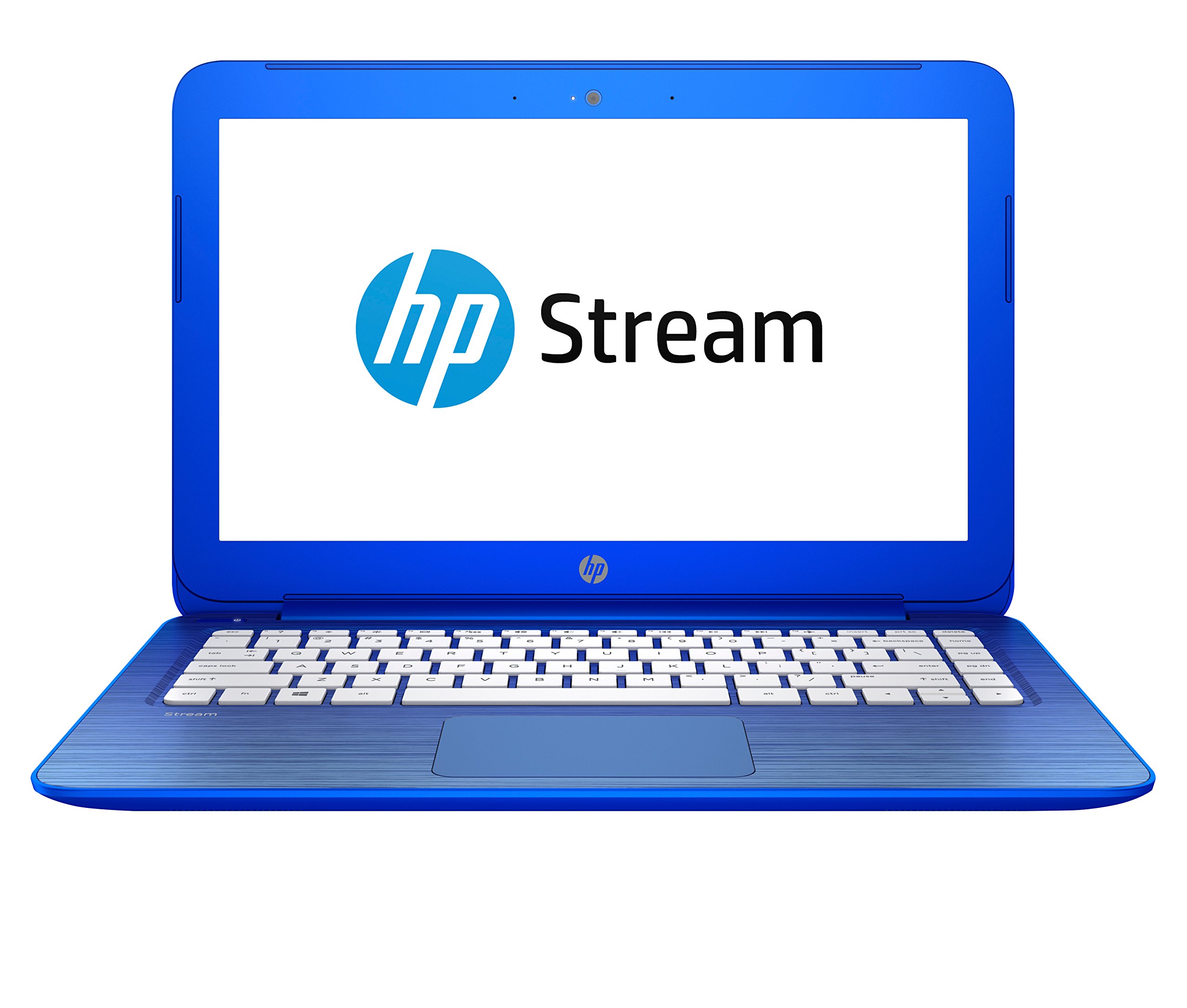 HP Stream 13-c291nr Signature Edition Laptop - 13.3" HD Display, Intel Celeron N3050, 2GB RAM, 32GB SSD, Windows 10, Office 365 Personal - Blue