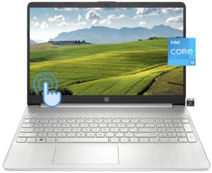 hp 2023 pavilion 15.6’’ hd touchscreen laptop, dual core intel i3-1115g4 (up to 4.1ghz), uhd graphics, 16gb ram, 256gb ssd, hd webcam, wifi, fast charge, long hour battery, win 11s+hubxcelaccessory