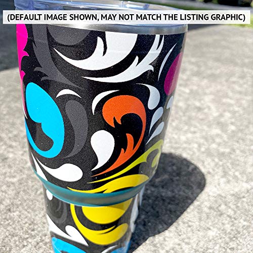 MightySkins Glossy Glitter Skin Compatible with Stanley The Quencher H2.0 FlowState 40 Oz Tumbler - Awesome Alpacas | Protective, Durable High-Gloss Glitter Finish | Easy to Apply