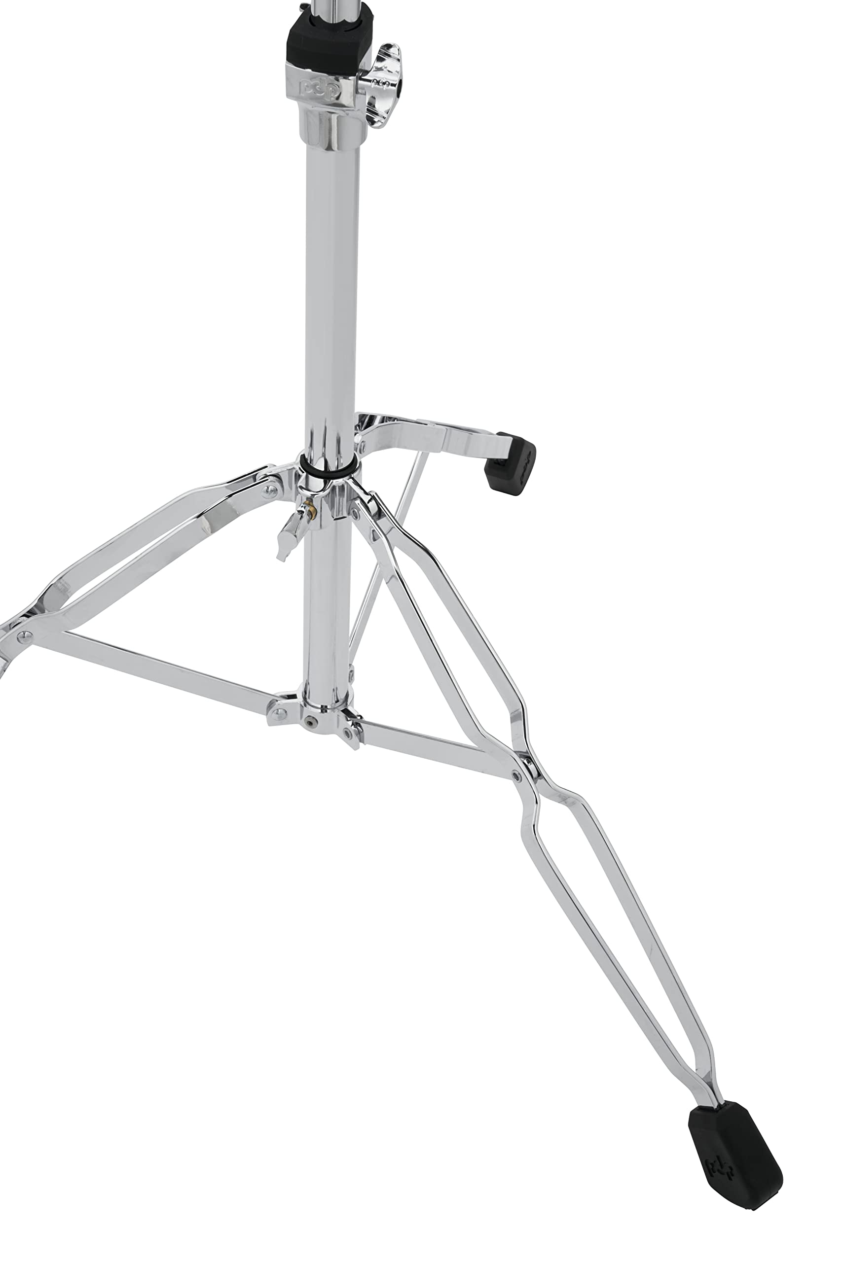 PDP By DW PDP Hardware Collection Concept Series Double 10.5mm L-Arms Tom Stand (PDTSCO),Chrome