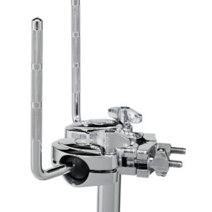 PDP By DW PDP Hardware Collection Concept Series Double 10.5mm L-Arms Tom Stand (PDTSCO),Chrome