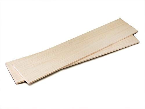 Dancing Wings Hobby AAA+ Balsa Wood Sheet Special for RC Airplane and Boat Model DIY Balsa Wood Sheet Pieces 1.5mm (Thickness) 500mm(Long) 100(Wide) mm (LS-QM-10-002)