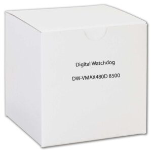 digital watchdog dw-vmax480d8500 8ch pentaplex dvr with 4ch audio,500gb 480fps@cif