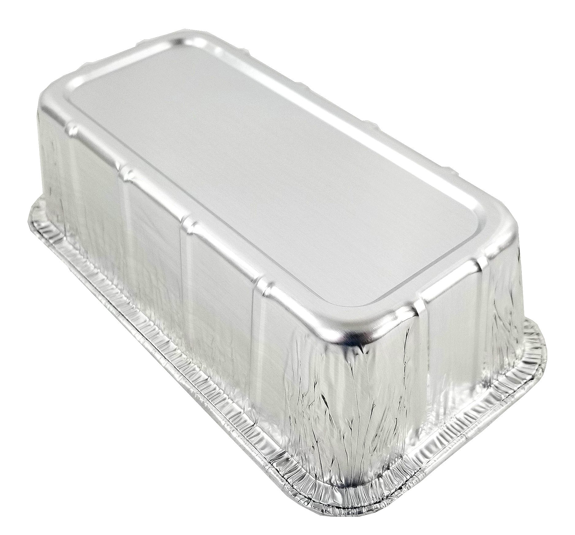 PACTOGO Loaf Pans - Disposable Aluminum Foil 1 1/2 lb. Bread Tins 8.5" X 4.5" X 2.3" (Pack of 500)