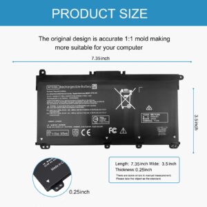 Uziyockn HT03XL L11119-855 Battery for HP Pavilion 14-CE 14-CF 14-DK 14-CM 14-DF 15-CS 15-DA 15-DB 15-DW 17-by 17-CA 14-DQ 15-CW 15-EF 14-FQ L11421-542 L11421-2C2 HT03041XL HSTNN-UB7J HSTNN-DB8R