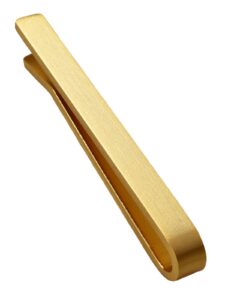 [tavarat] tie clip tie clips for men gold made in japan tie bar tie pin tps-014-gd (gold)