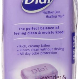 Dial Antibacterial Deodorant Soap Lavender & Twilight Jasmine - 3 CT