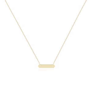 itianxi gold dainty bar necklace for women,14k gold plated cute tiny horziontal/balance necklace,delicate fashion necklace