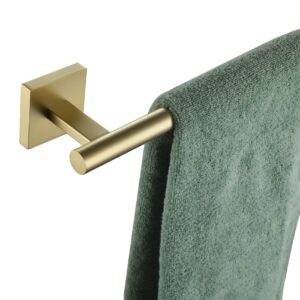 kokosiri towel bar bathroom towel holder for bath kitchen cabinet towel rails 20 inch brushed gold stainless steel b4005bg-l20