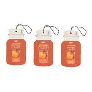 yankee candle spiced pumpkin car jar 3pack (3pack)