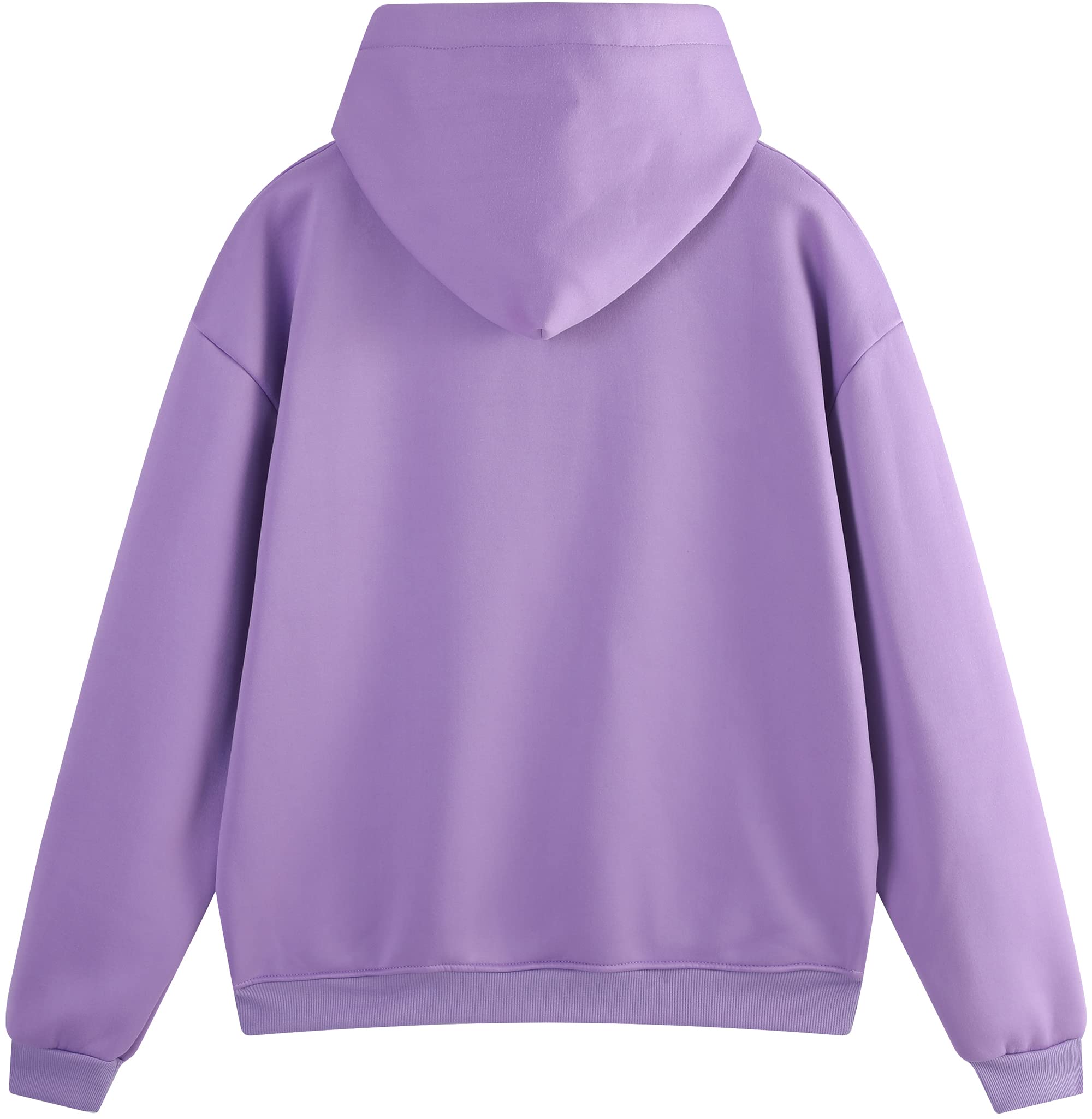 Maener Novelty Hoodie Drugs R Bad Cartoon Graphic Hooded Pullover for Men Women Unisex(Purple)