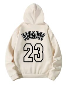 shenhe men's letter print casual long sleeve drawstring pullover hoodie sweatshirt apricot l