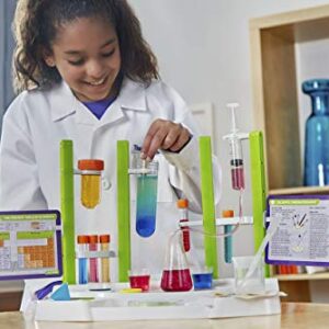 Thames & Kosmos Ooze Labs Chemistry Station Science Experiment Kit, 20 Non-Hazardous Experiments Including Safe Slime, Chromatography, Acids, Bases & More, Multi-color