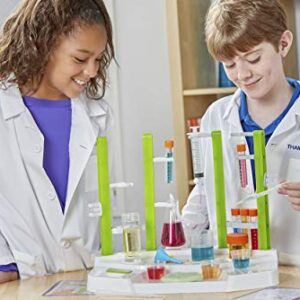 Thames & Kosmos Ooze Labs Chemistry Station Science Experiment Kit, 20 Non-Hazardous Experiments Including Safe Slime, Chromatography, Acids, Bases & More, Multi-color