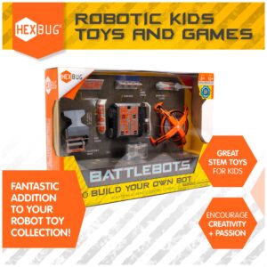 HEXBUG BattleBots Build Your Own Bot Tank Drive, Toys for Kids, Fun Battle Bot Hex Bugs