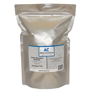 5 pounds - sodium molybdate - na2moo4*2h2o, 99% pure