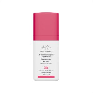 drunk elephant a-shaba complex eye serum - anti aging wrinkle serum for dark circles (15 ml / 0.5 fl oz)