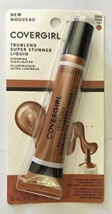 covergirl trublend super stunner liquid bronze stunner #200