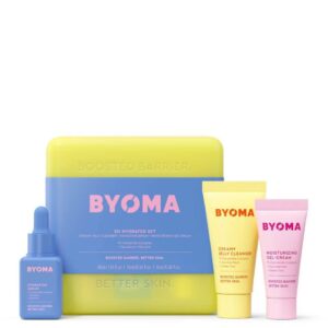 byoma so hydrating trio ( hydrating serum, creamy jelly cleanser & moisturizing gel cream)