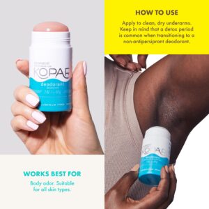 Kopari Aluminum Free Deodorant with Organic Coconut Oil | Original 2 Pack | Vegan, Gluten Free, Cruelty Free, Non-Toxic, Paraben Free, Deodorant for Men & Women, Odor Protection | 2.0 oz