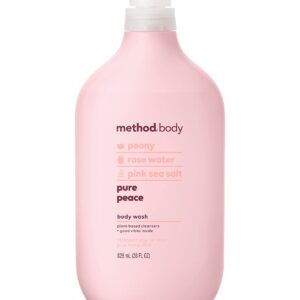 Method Body Wash, Pure Peace, Paraben and Phthalate Free, Biodegradable Formula, 28 oz (Pack of 1)