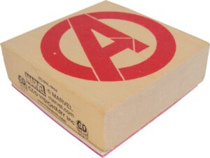 square deal recordings & supplies the avengers a logo rubber stamp