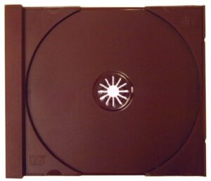 10 solid burgundy colored replacement cd trays / inserts for cd jewel boxes! #cdir80sbu - fits any standard size 10mm jewel box!