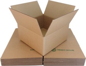 10 kraft brown 10-40 vinyl 12" record cardboard multi-depth mailers #12bc06vd - shipping boxes/containers (lp, 33rpm, album)