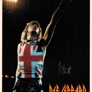 Joe Elliot Def Leppard Portrait Vintage 80s 8" x 10" Photograph