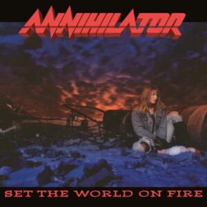 set the world on fire - limited 180-gram translucent blue colored vinyl