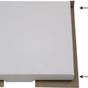 (10) Standard Fold-Up White Cardboard Single CD Jewel Case Mailers - CDBC01 - Shipping Boxes