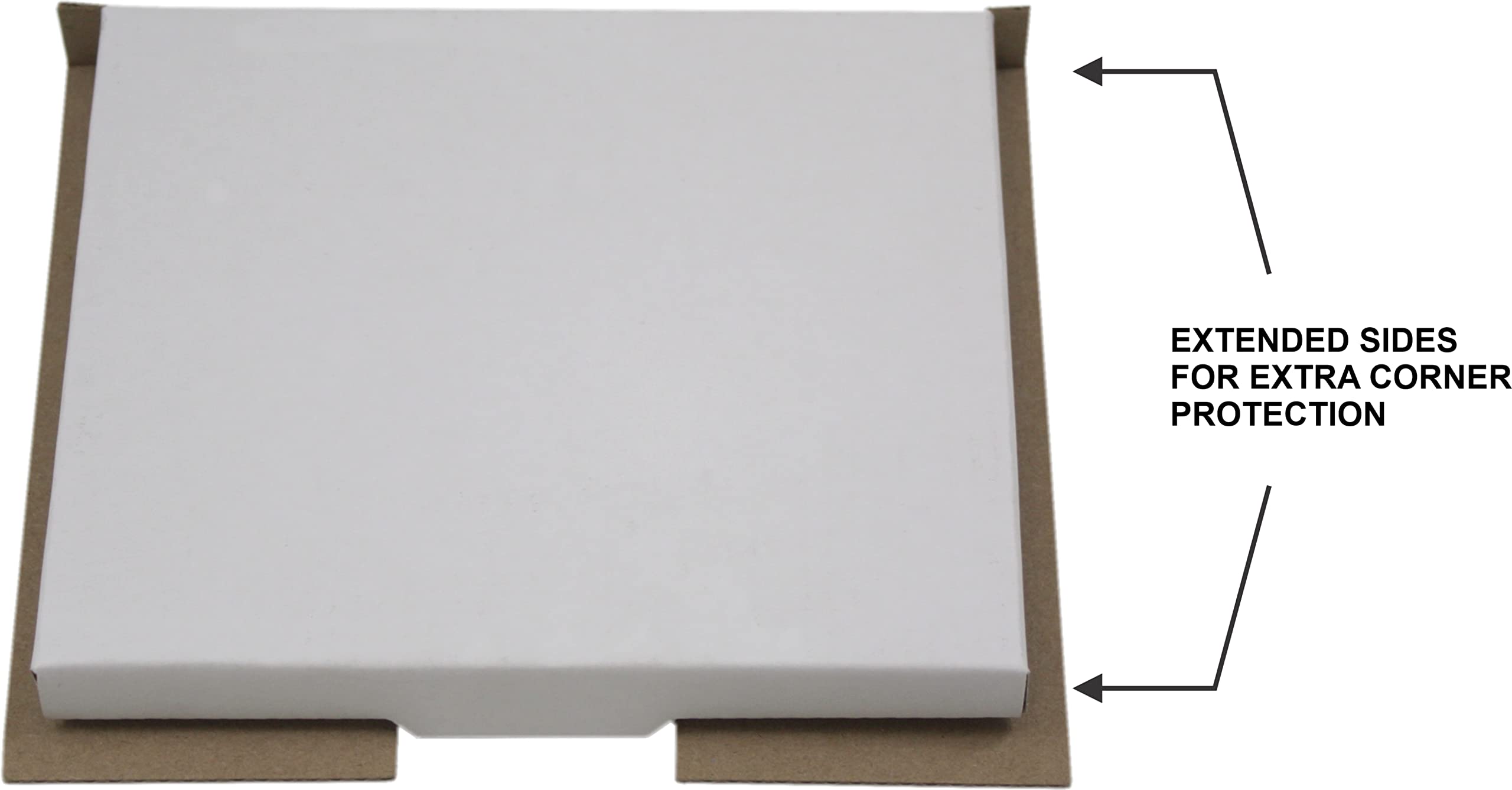 (10) Standard Fold-Up White Cardboard Single CD Jewel Case Mailers - CDBC01 - Shipping Boxes