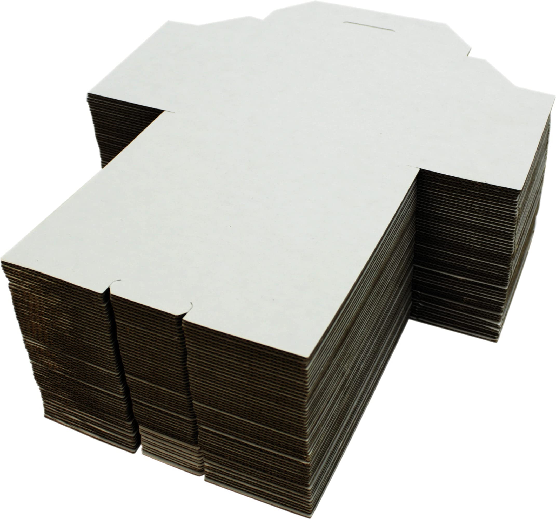 (10) Standard Fold-Up White Cardboard Single CD Jewel Case Mailers - CDBC01 - Shipping Boxes