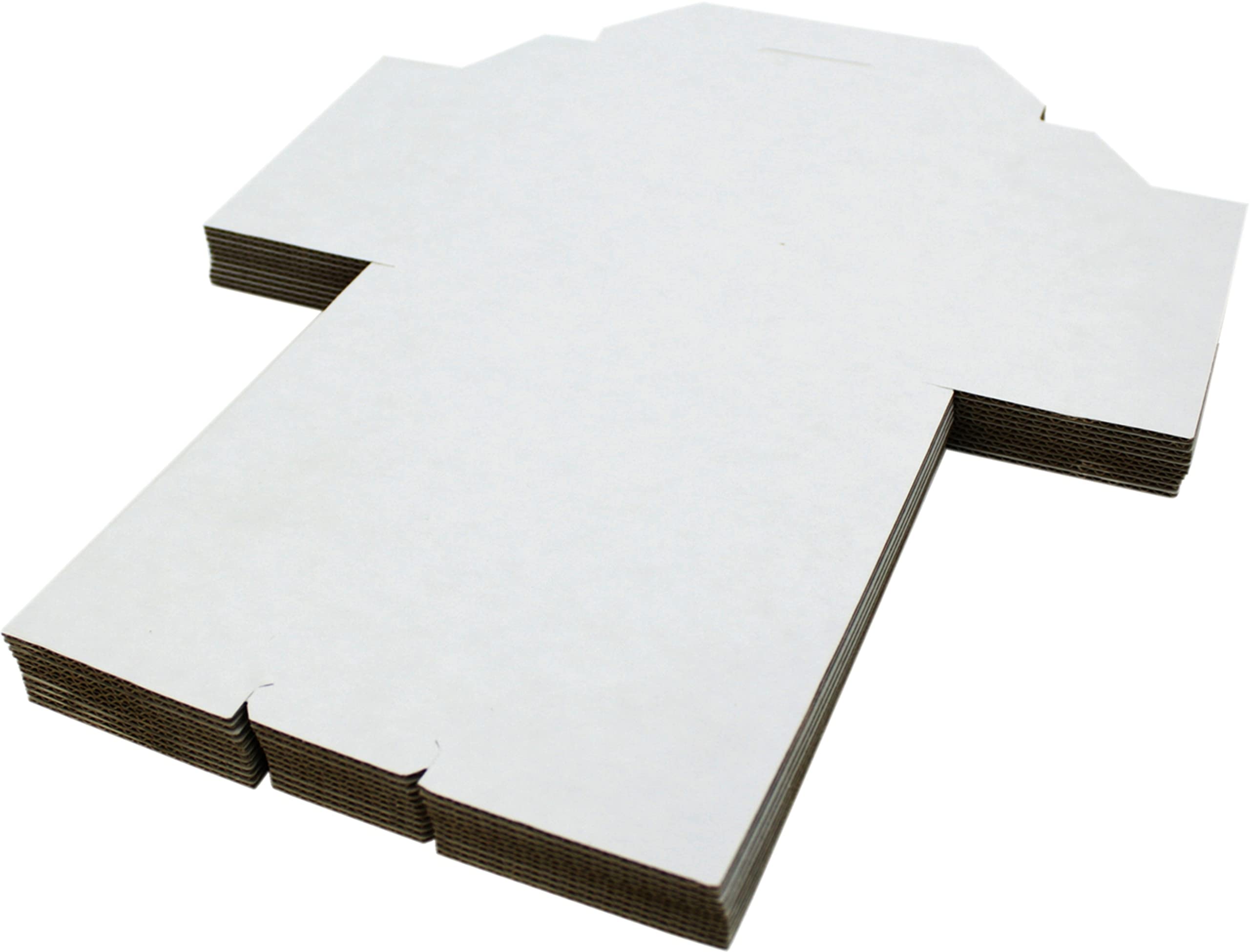 (10) Standard Fold-Up White Cardboard Single CD Jewel Case Mailers - CDBC01 - Shipping Boxes