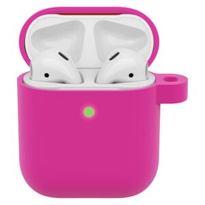 otterbox soft touch case for apple airpods (1st & 2nd gen) - strawberry short (dark pink)