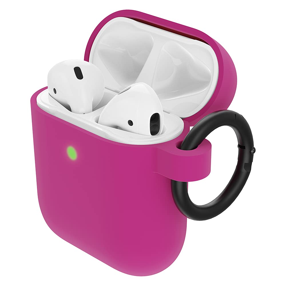 OtterBox Soft Touch Case for Apple AirPods (1st & 2nd Gen) - Strawberry Short (Dark Pink)