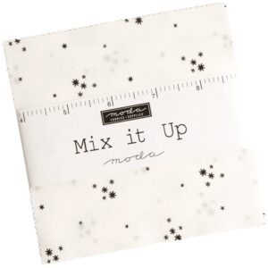 mix it up charm pack by moda; 42-5" precut fabric quilt squares