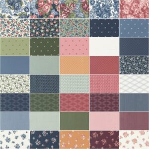 Sunnyside Charm Pack by Camille Roskelley; 42-5" Precut Fabric Quilt Squares