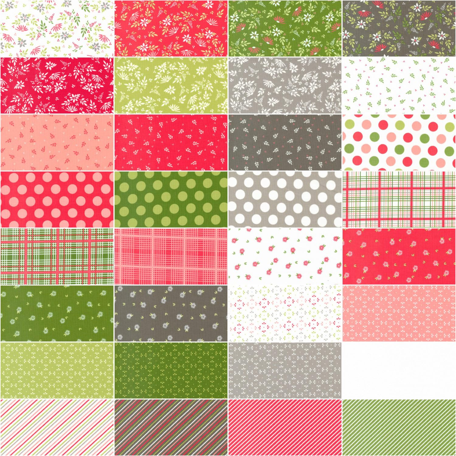 Favorite Things Charm Pack by Sherri & Chelsi; 42-5" Precut Fabric Quilt Squares