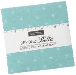 moda fabrics beyond bella charm pack by annie brady; 42-5'' precut fabric quilt squares