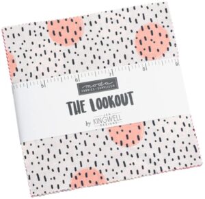 moda fabrics the lookout charm pack by jen kingwell designs; 42-5'' precut fabric quilt squares, assorted