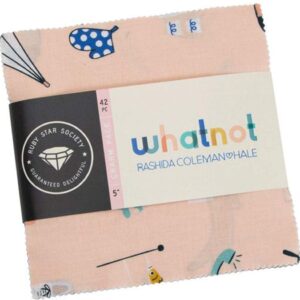 Rashida Coleman-Hale Whatnot Charm Pack 42 5-inch Squares Ruby Star Society RS1012PP