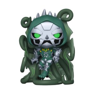 pop marvel: monster hunters - doctor doom funko vinyl figure (bundled with compatible box protector case), multicolored, 3.75 inches