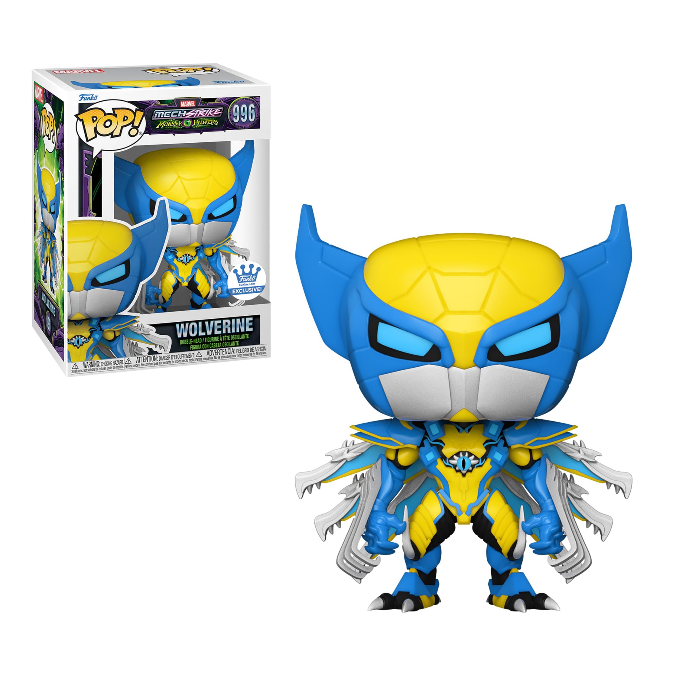 Wolverine Special Edition Funko POP! Marvel MECH Strike Monster Hunters Wolverine #996 Exclusive