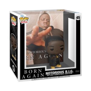 funko pop! albums: the notorious b.i.g. - born again, biggie smalls