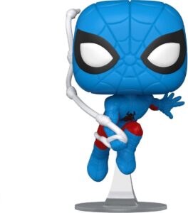 funko pop spider-man web-man vinyl figure #1560 exclusive box include, 3.75 inches