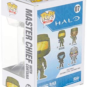 Funko POP! Games: Halo - Master ChiefF with Cortana - Collectible Vinyl Figure - Gift Idea - Official Merchandise - for Kids & Adults - Video Games Fans - Model Figure for Collectors and Display