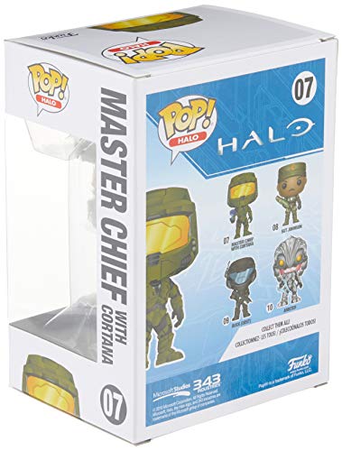 Funko POP! Games: Halo - Master ChiefF with Cortana - Collectible Vinyl Figure - Gift Idea - Official Merchandise - for Kids & Adults - Video Games Fans - Model Figure for Collectors and Display