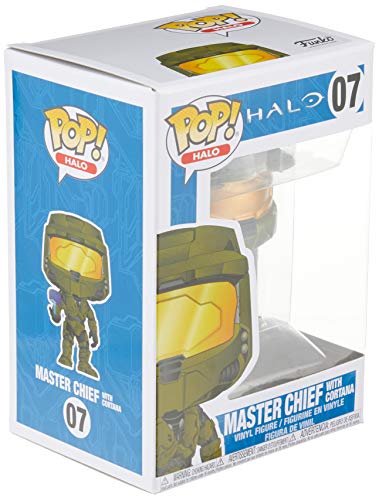 Funko POP! Games: Halo - Master ChiefF with Cortana - Collectible Vinyl Figure - Gift Idea - Official Merchandise - for Kids & Adults - Video Games Fans - Model Figure for Collectors and Display